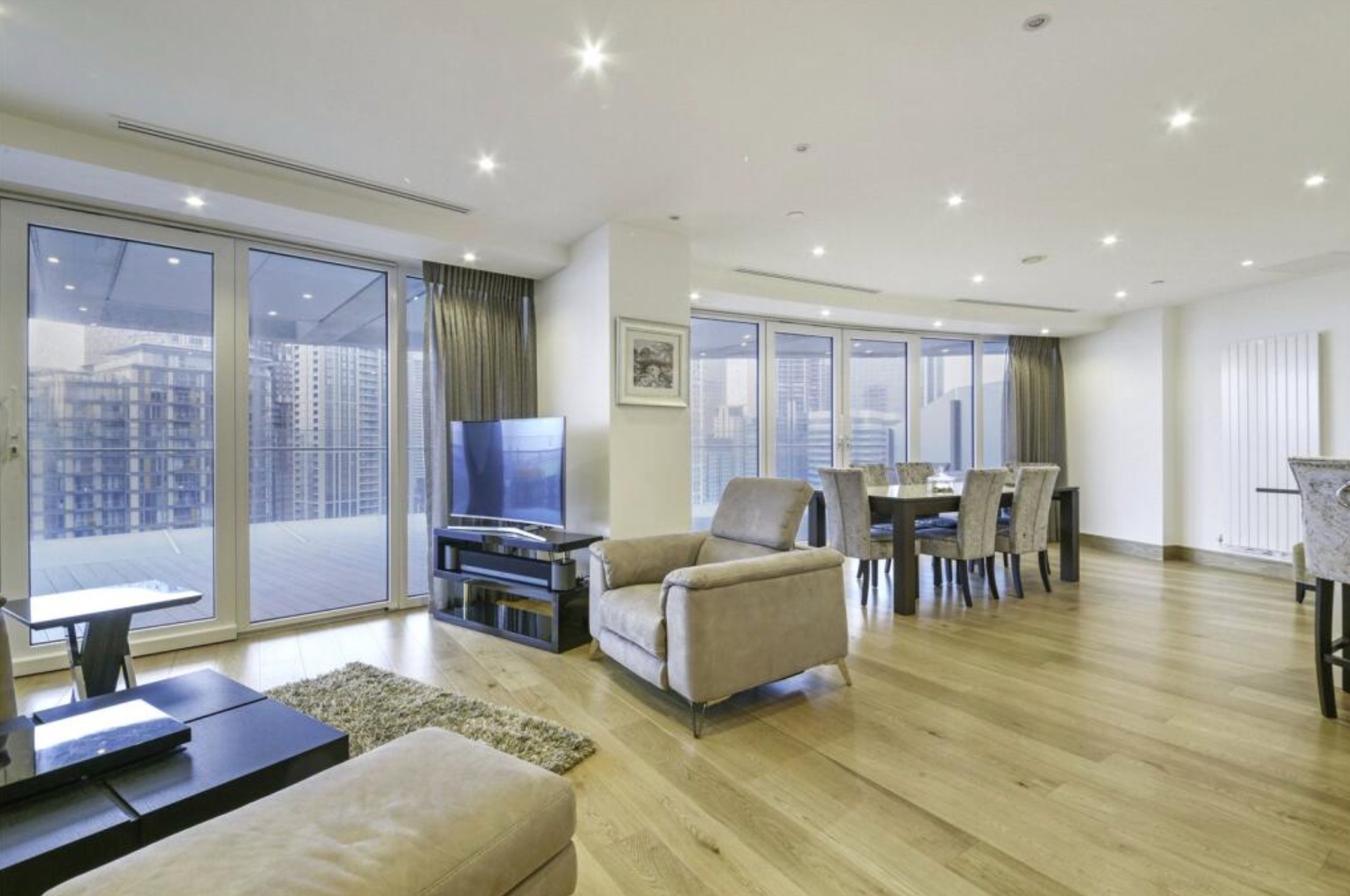 Canary wharf｜Arena Tower｜3B2B_家我Homeme（LondonHomeMe）