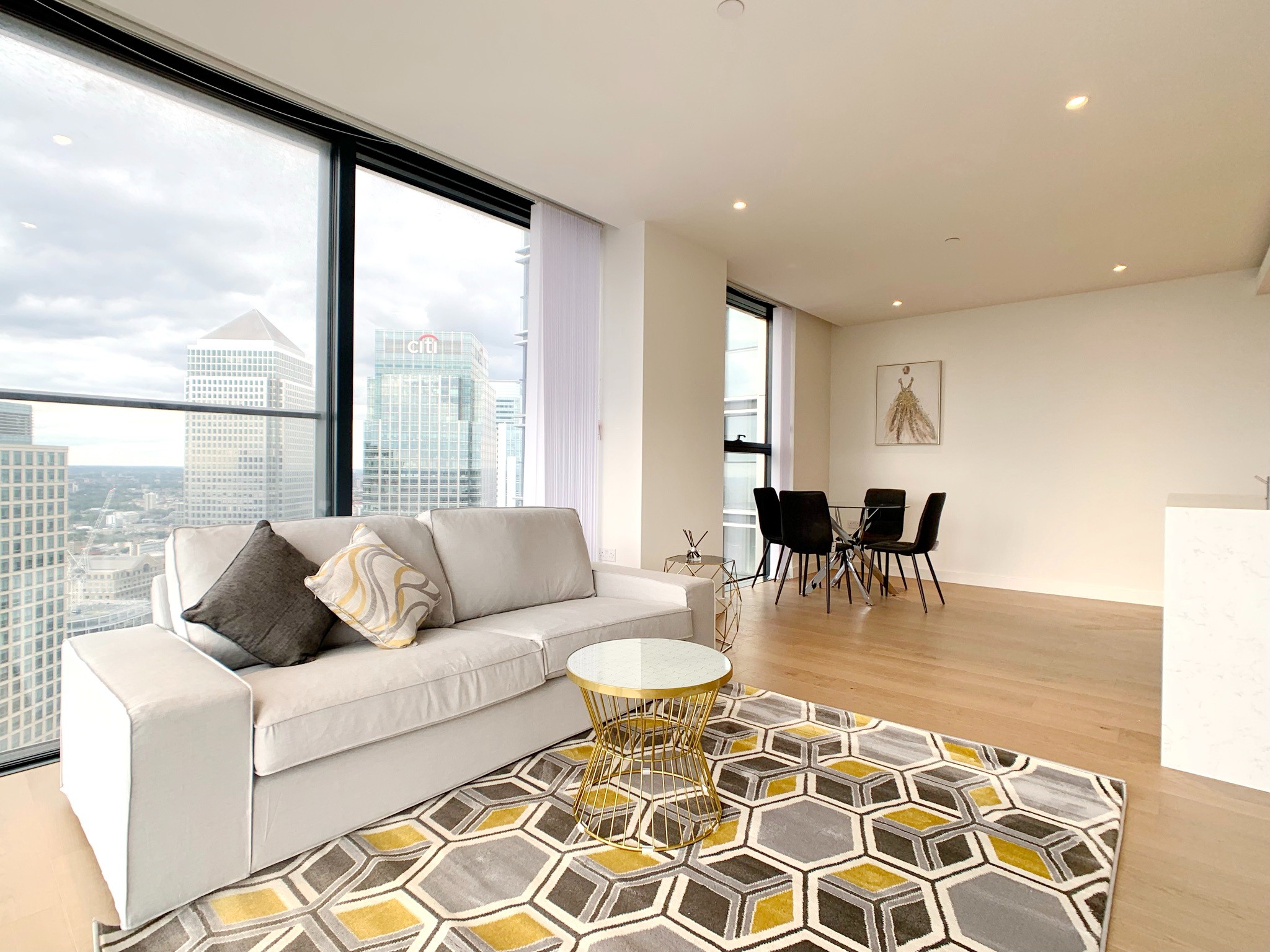 Canary wharf｜Hampton Tower 4405｜2B2B_伦敦家我（LondonHomeMe）