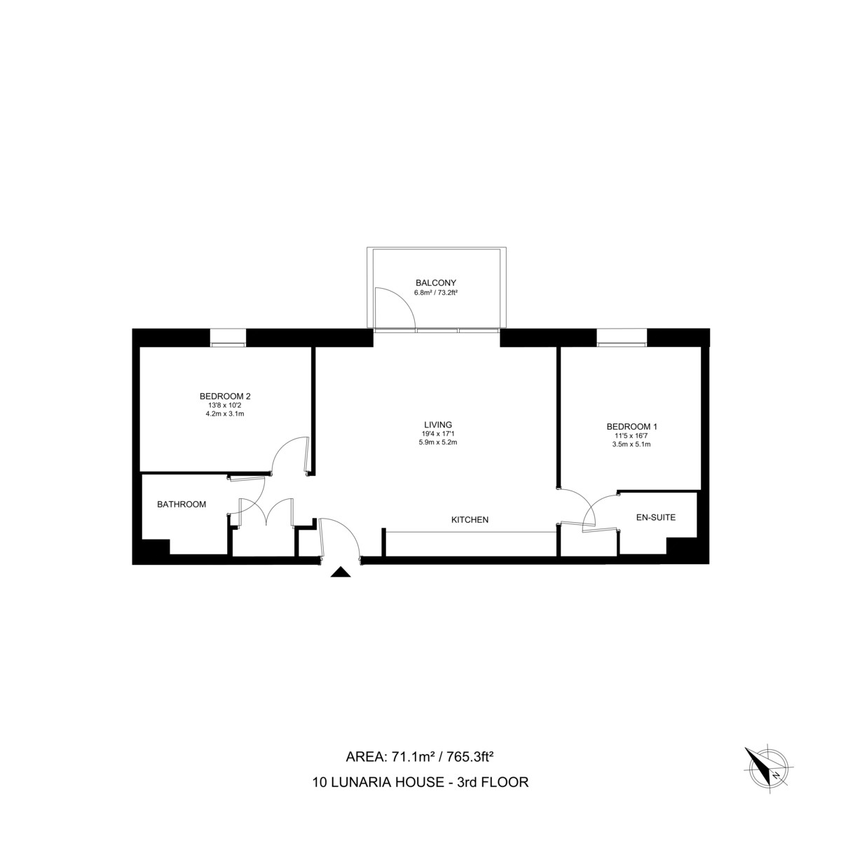 Stratford丨Lunaria House丨2B2B_伦敦家我（LondonHomeMe）